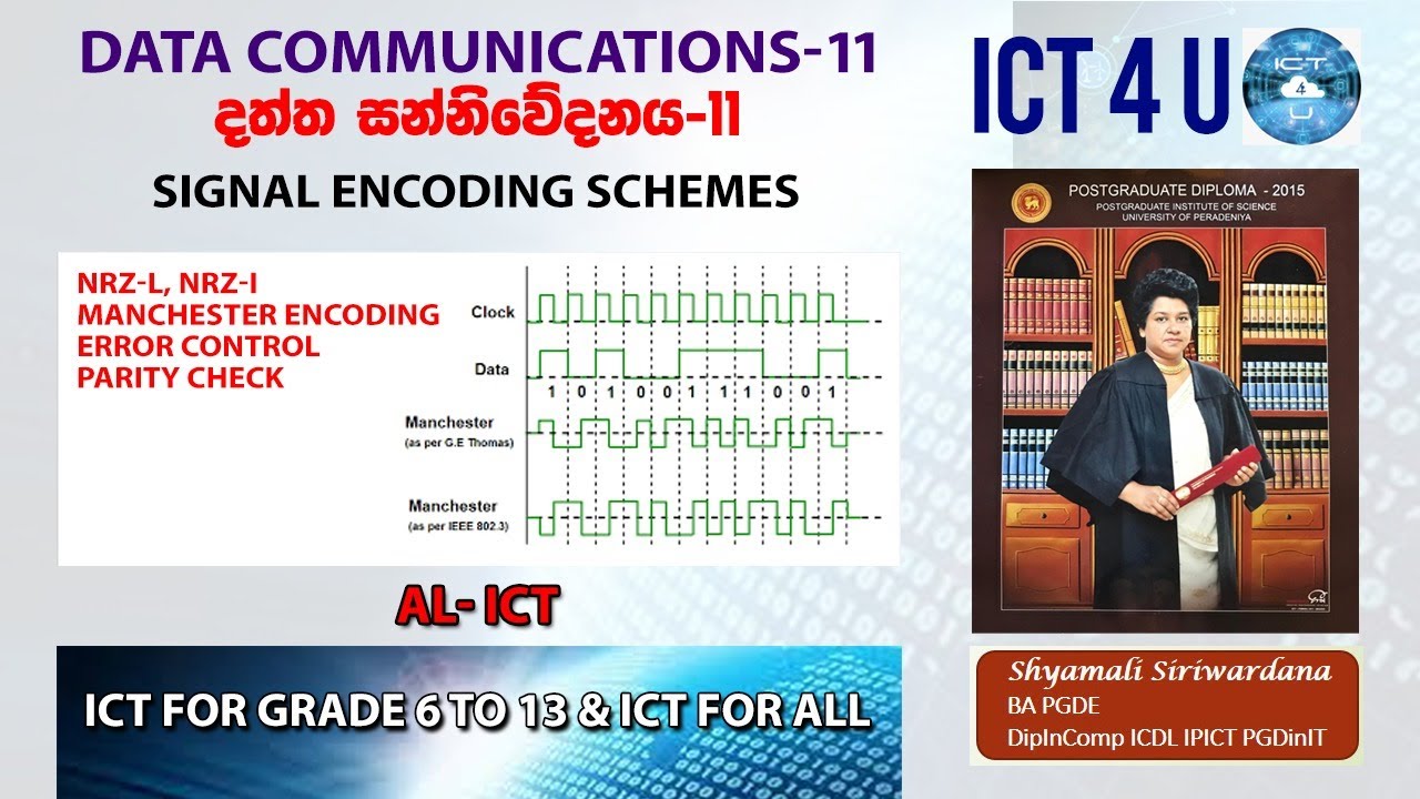 Signal Encoding Schemes | Data Encoding | ICT 4 U