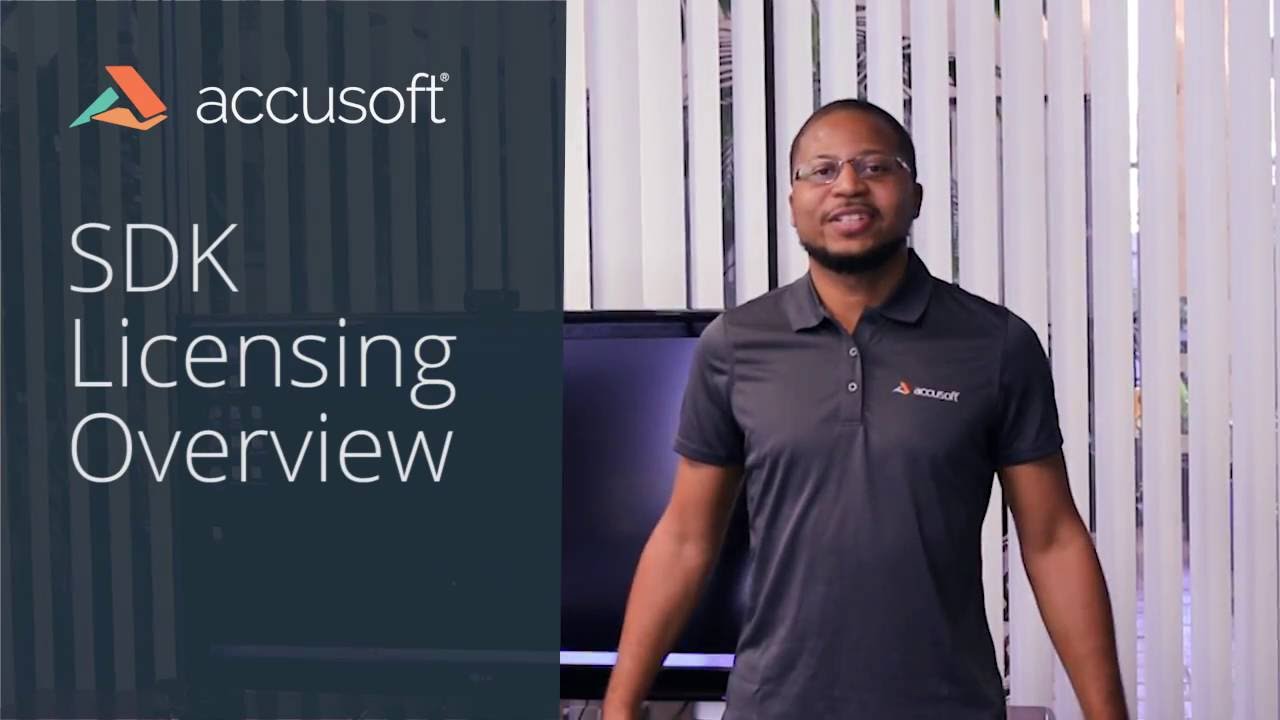 SDK Licensing Overview
