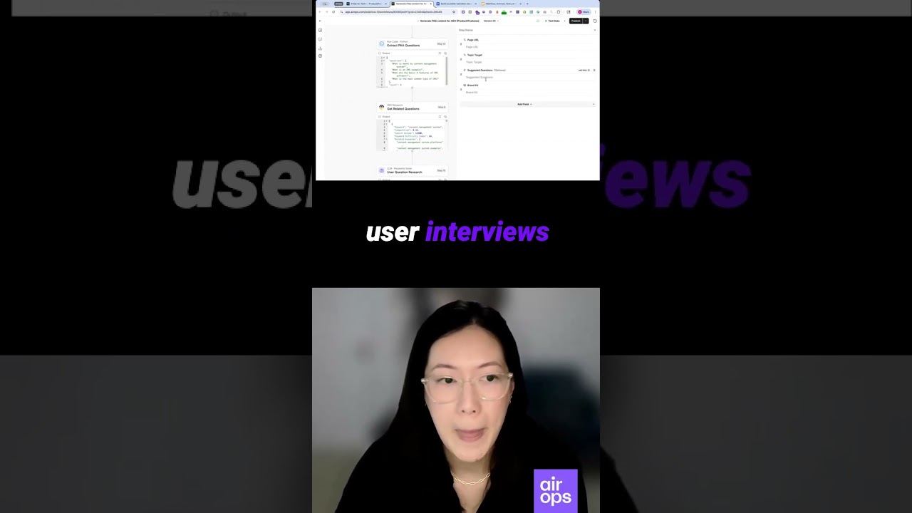 Automate FAQ Content and Schema Using an AirOps Workflow