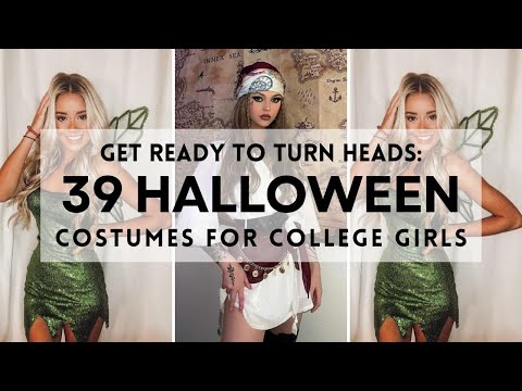 39 Best HALLOWEEN COSTUMES for College Girls Youโll Love #halloween2024 #halloween