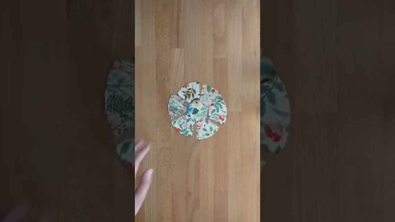 Turtle toy made of fabric scraps #sewingpattern