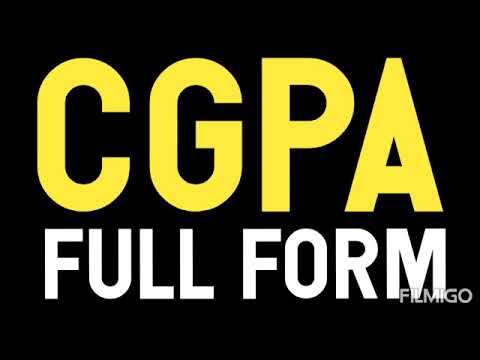 full form of CGPA || सी.जी.पी.ए की फुल फार्म || full meaning of CGPA in hindi & english