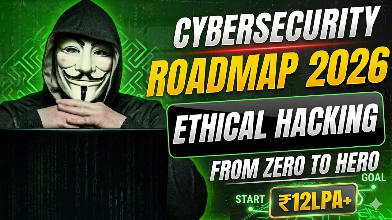 Cybersecurity Roadmap 2026: Skills, Strategy & Career Path Step-by-Step Guide