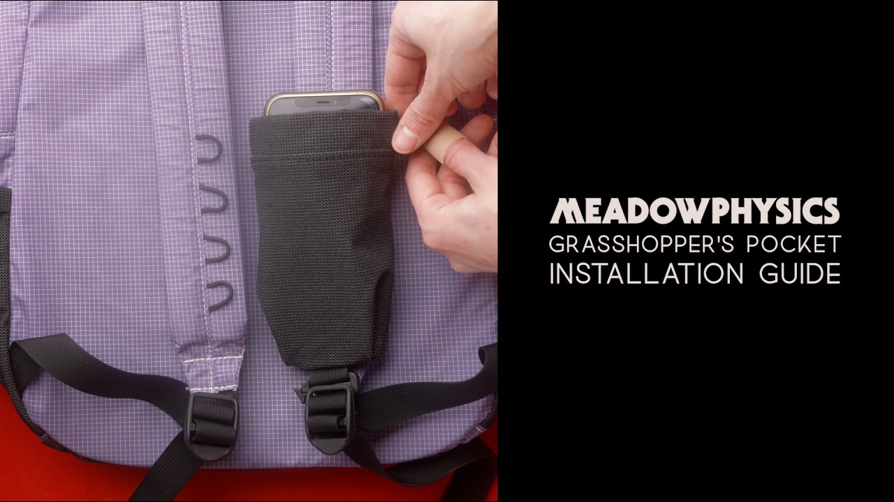 meadowphysics grasshopper's pocket installation guide