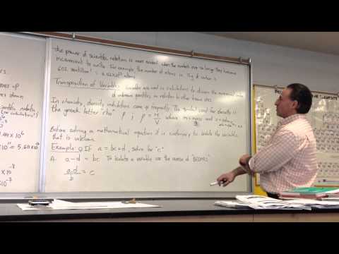 How To Use Scientific Notation and Calculate Mass from Density and Volume