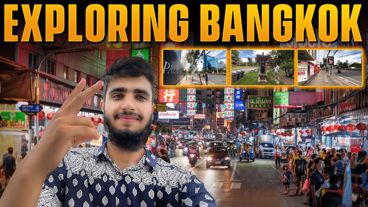 Thailand Vibes: My First Day in Bangkok | Exploring Must-See Spots & Hidden Gems | 3rd Vlog