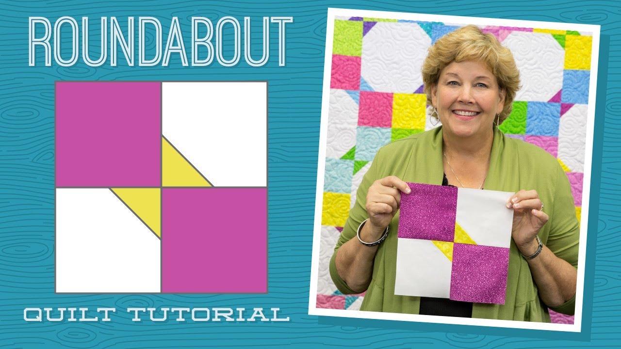 Make a Roundabout Quilt with Jenny Doan of Missouri Star! (Video Tutorial)