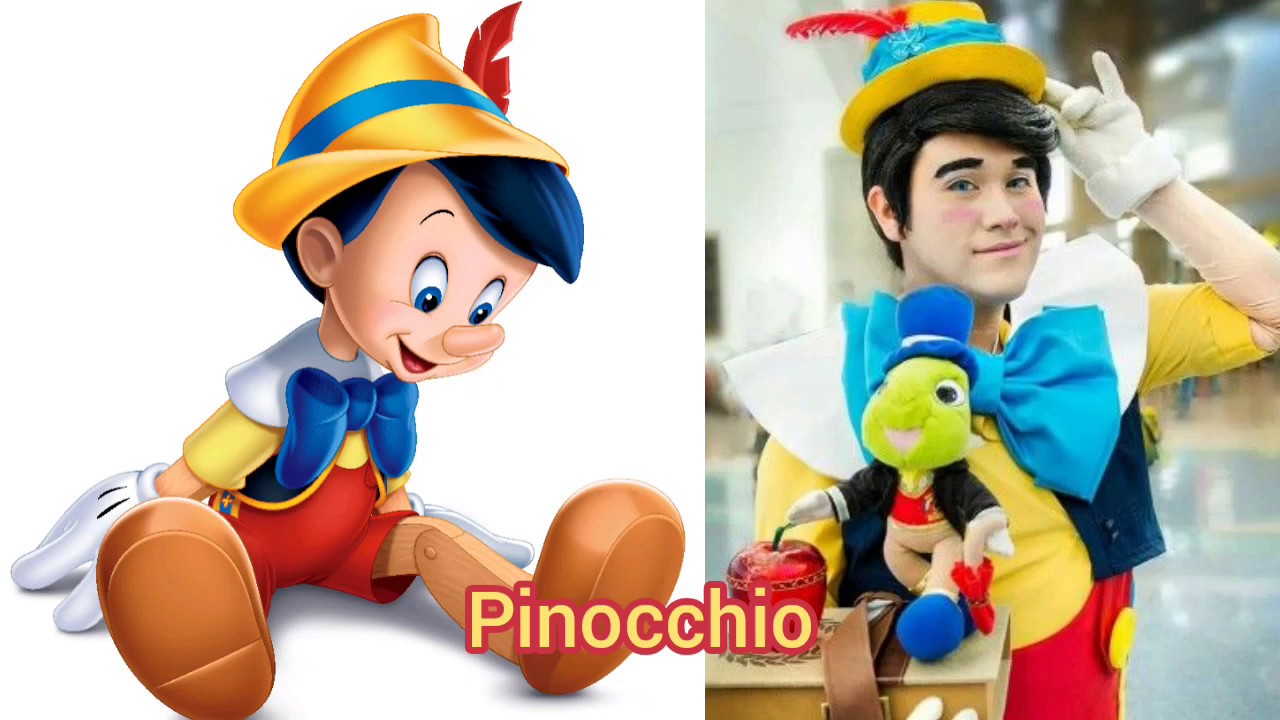 Pinocchio Characters Real life