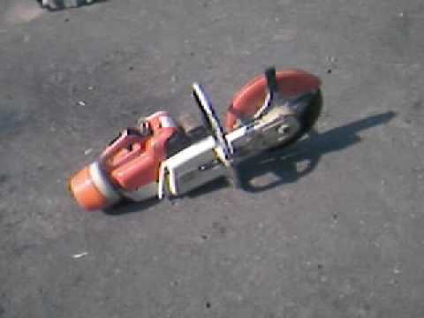 stihl ts350 disc cutter ebay