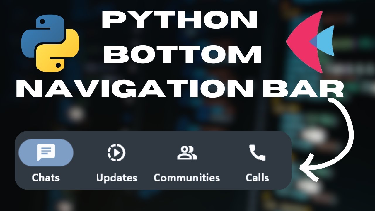 CREATE a Navigation Bar in python (just 19 lines of code).
