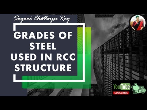Grades of Steel | Types of Steel reinforcement in RCC | Yield Strength, Tensile Strength, Elongation