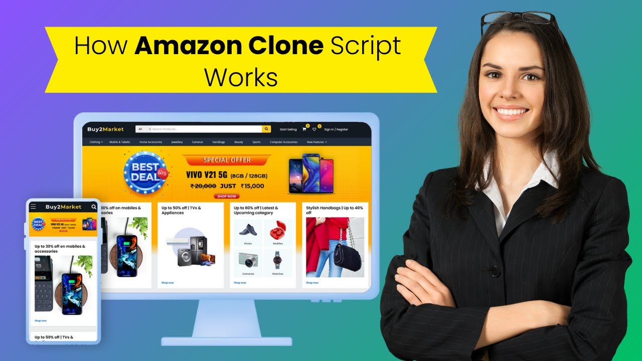 How Does Our Amazon Clone Script Works?