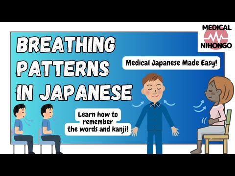 Respiratory Rate and Other Breathing Patterns in Japanese | Learn The Japanese Vocabulary and Kanji