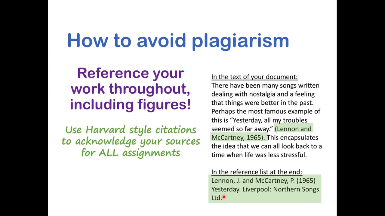 University of Hull Biology - Academic Integrity and Avoiding Plagiarism