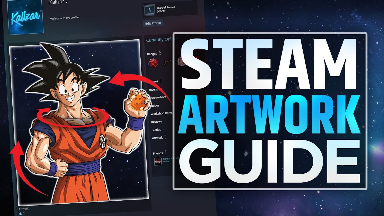 HOW TO MAKE ANIMATED ARTWORK ON STEAM | FREE | FULL TUTORIAL | 2024