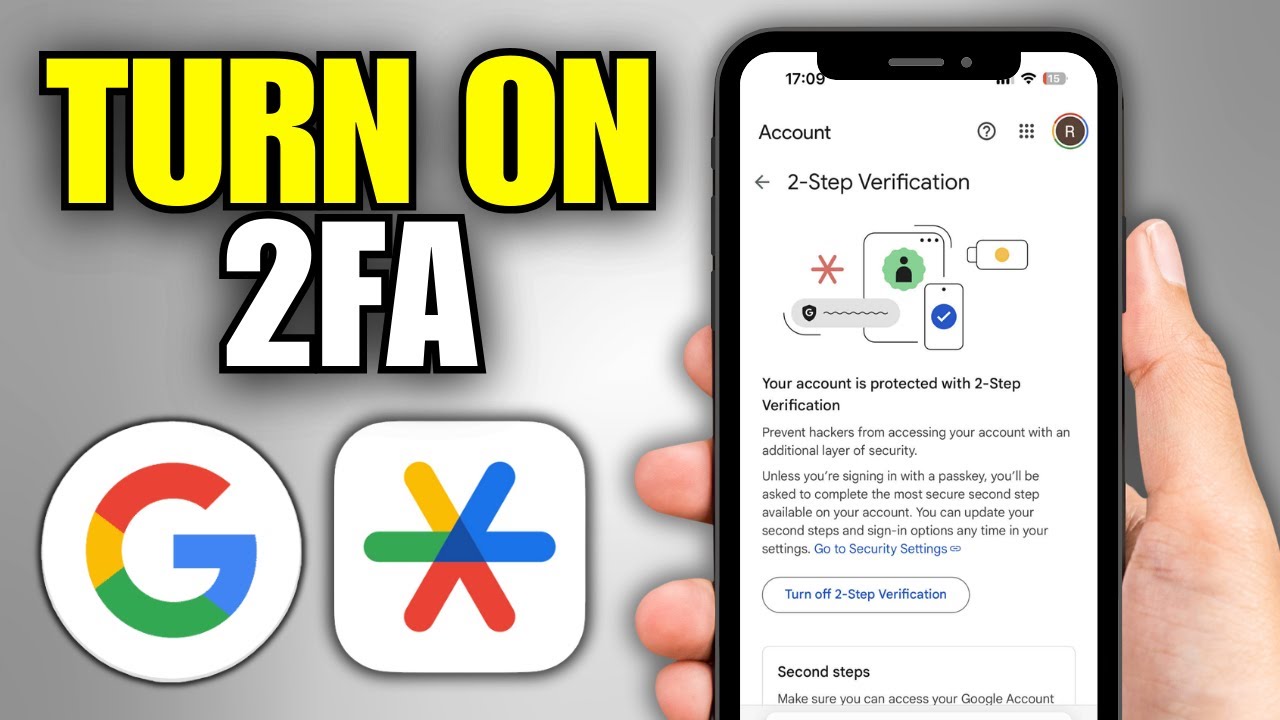 How To Turn On 2-Step Verification on Google Account (Mobile)