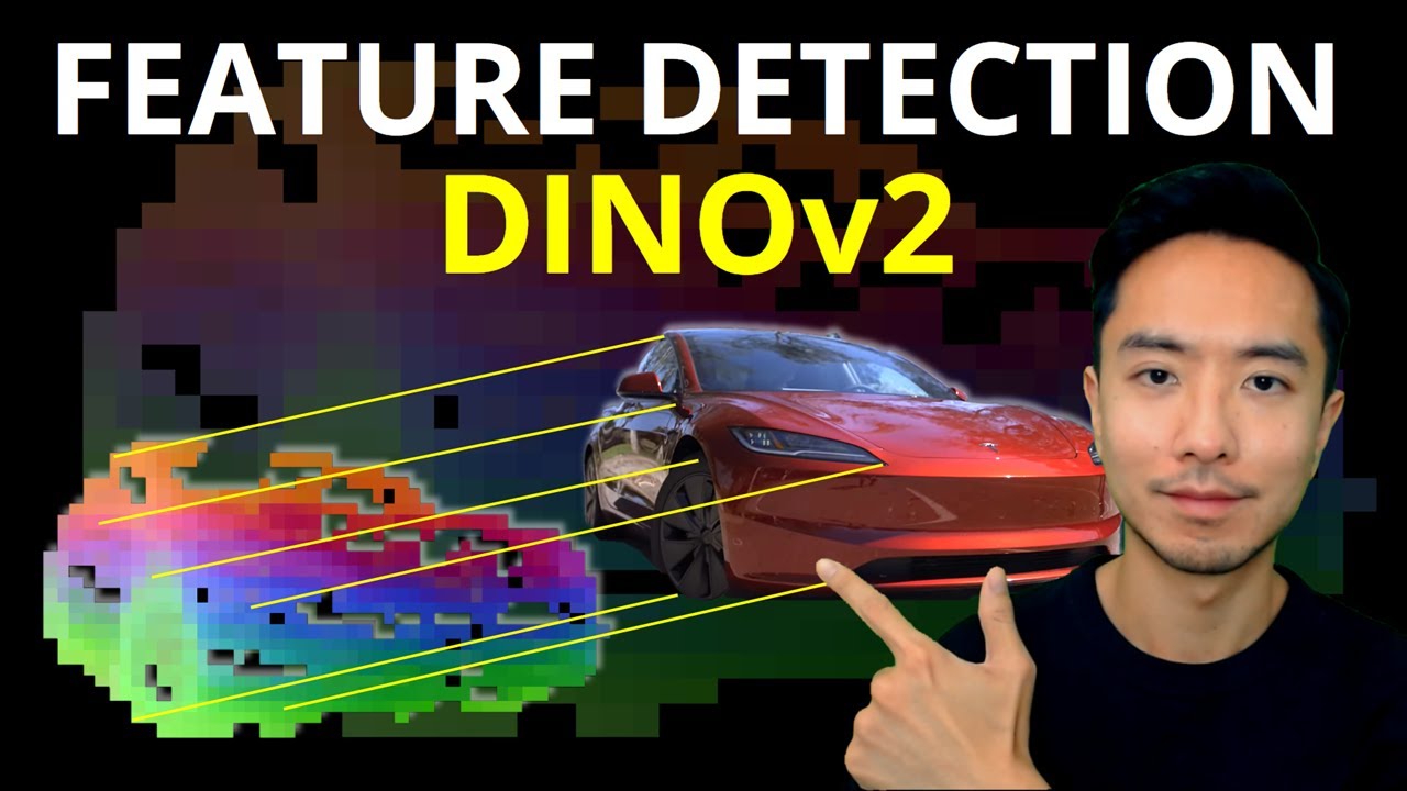 DinoV2 AI Feature Detection and Feature Matching from Meta AI