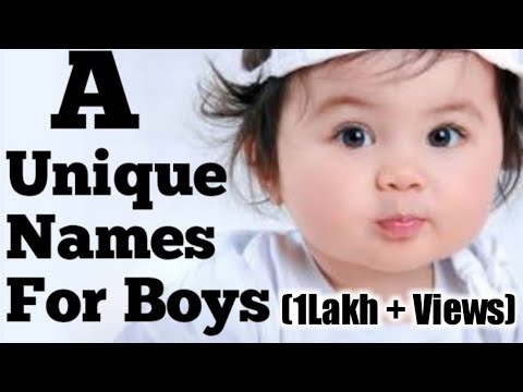 Baby Boy Names/Unique Boy Names start with A 2021@kindergarden4176