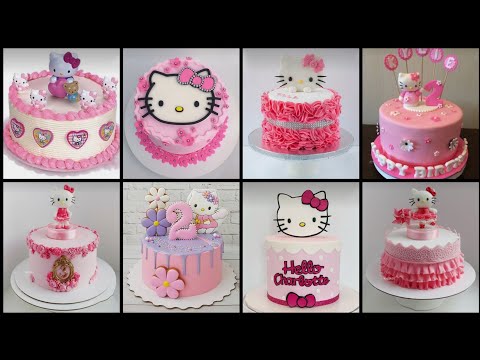 Hello Kitty Theme Cake Ideas 2021/Hello Kitty Cake Design/Hello Kitty Birthday Cake Design For Girls