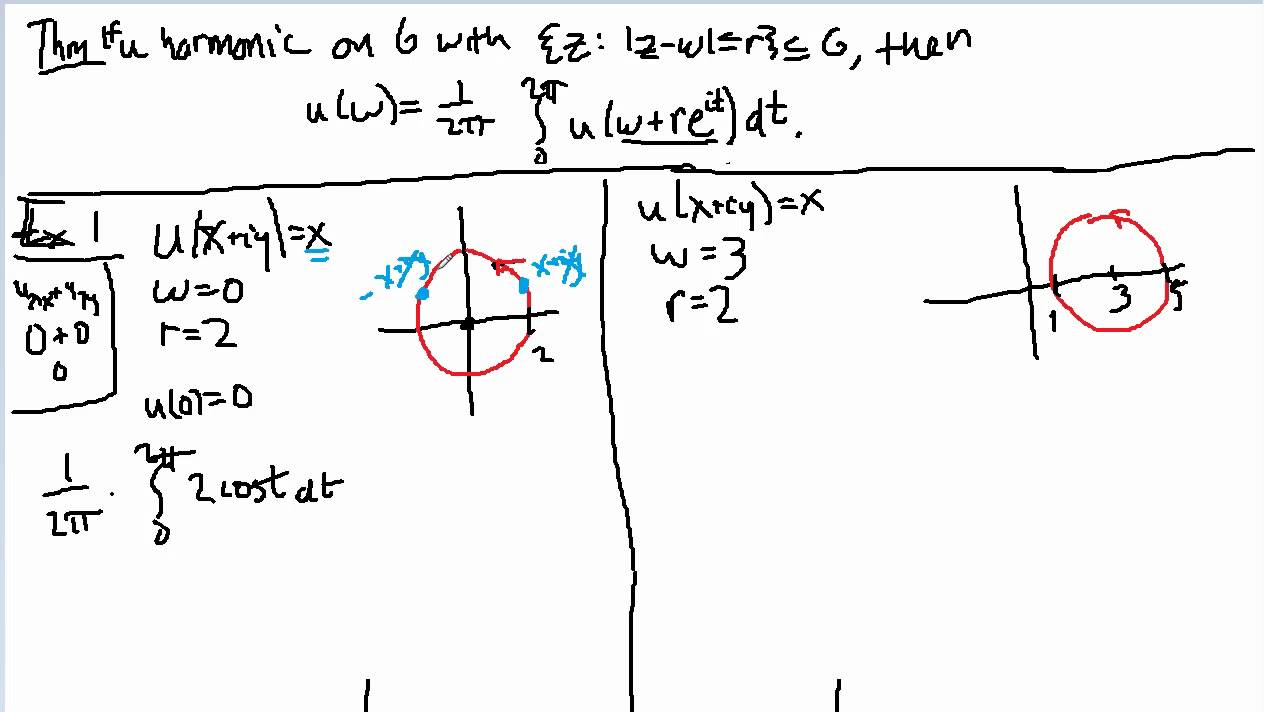 Complex Analysis:  Integrating Harmonic Functions