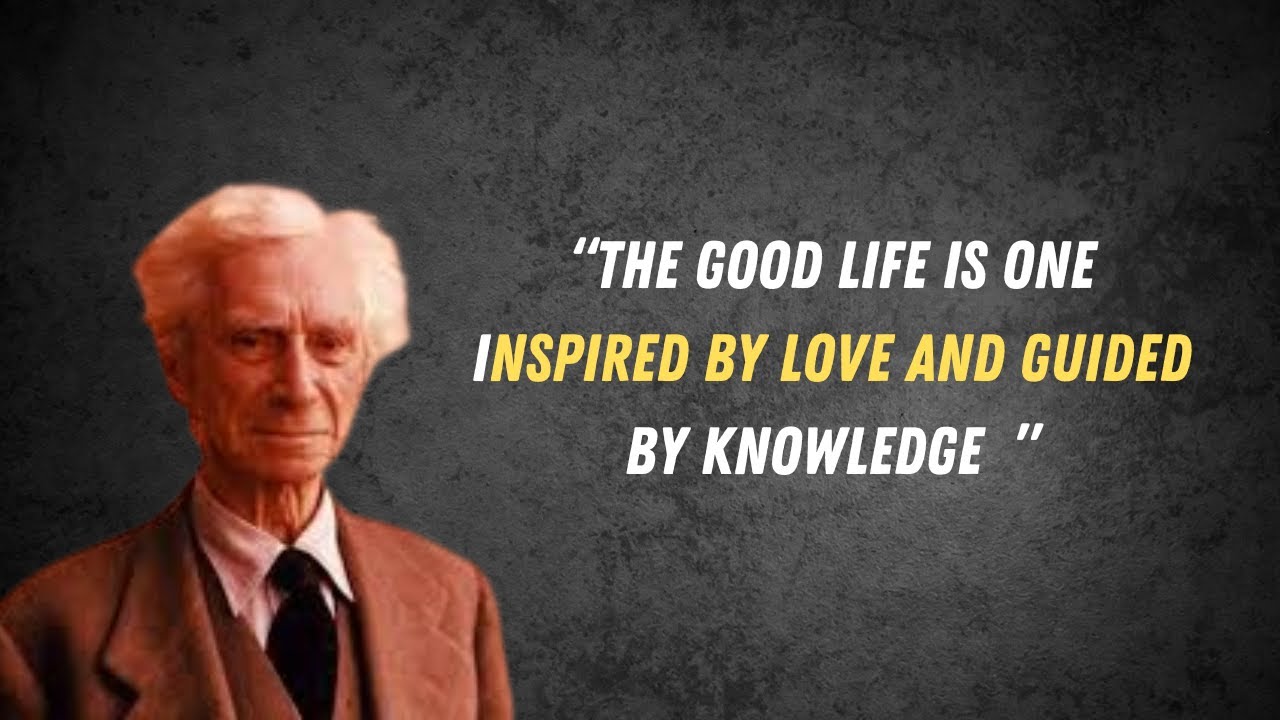 Mind Waves: Bertrand Russell's Wisdom Unveiled 🌊 | Inspirational Quotes for a Thoughtful Journey