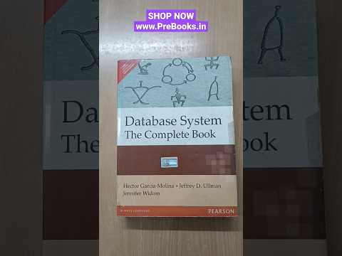 Database System The Complete Book by Hector Garcia Molina SHOP NOW: www.PreBooks.in #viral #shorts