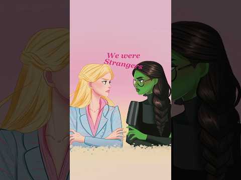 Wicked animation🩷💚 #wickedmovie #elphaba #glinda #arianagrande #cynthiaerivo #animation #art #cute