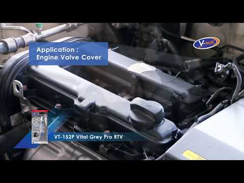 Using RTV to Install Engine Valve Cover (VT-152P)