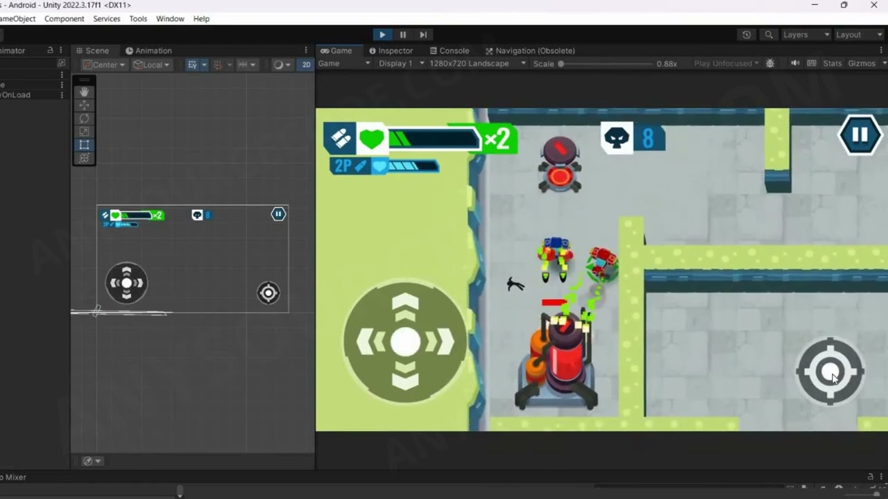 Stickman War Machine | Solo - Multiplayer Unity Game Source Code #unity #unity3d #unitydev
