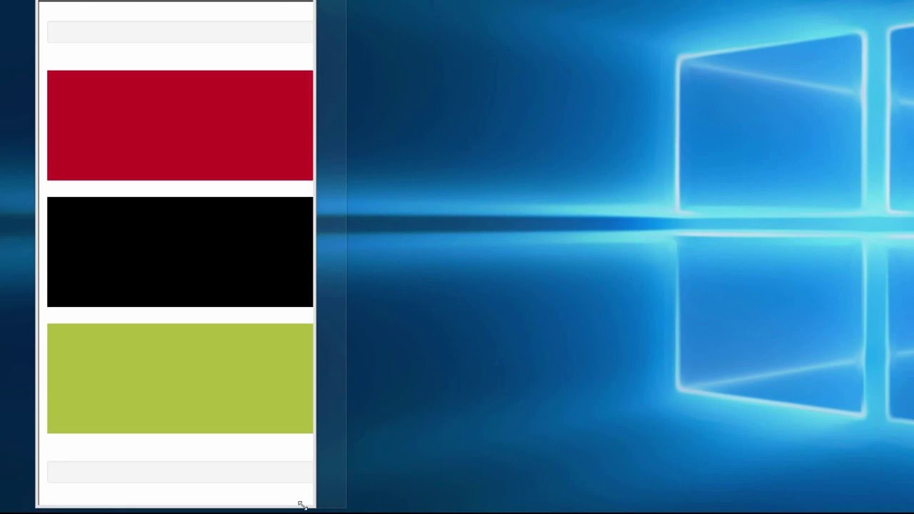 Responsive Design Concept Demonstration