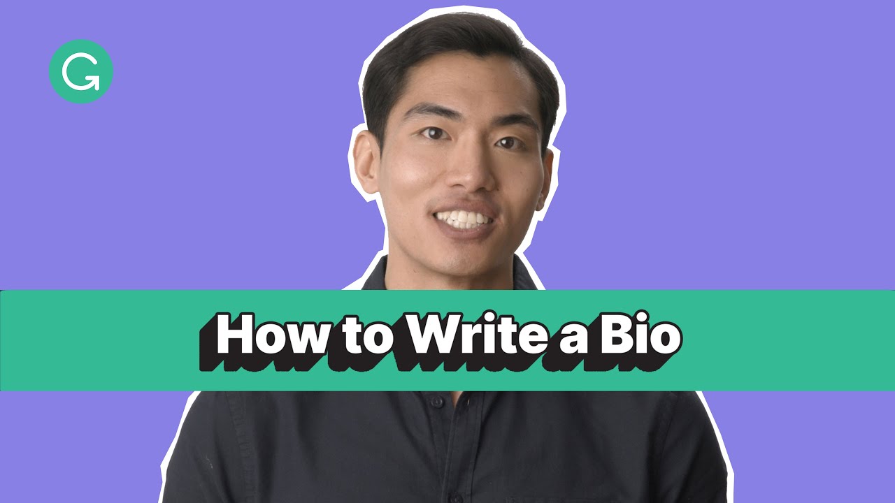 How to Write a Bio: 4 Helpful Tips
