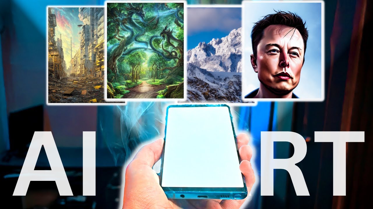 Generate Stunning AI Art On Your Phone!