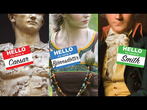 A History of Family Names