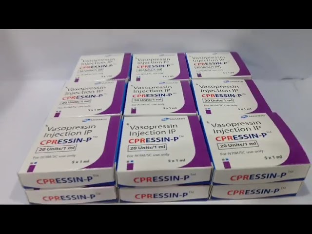 Diabetes Injection - Cpressin P 20 IU Injection 100% Export Oriented ...