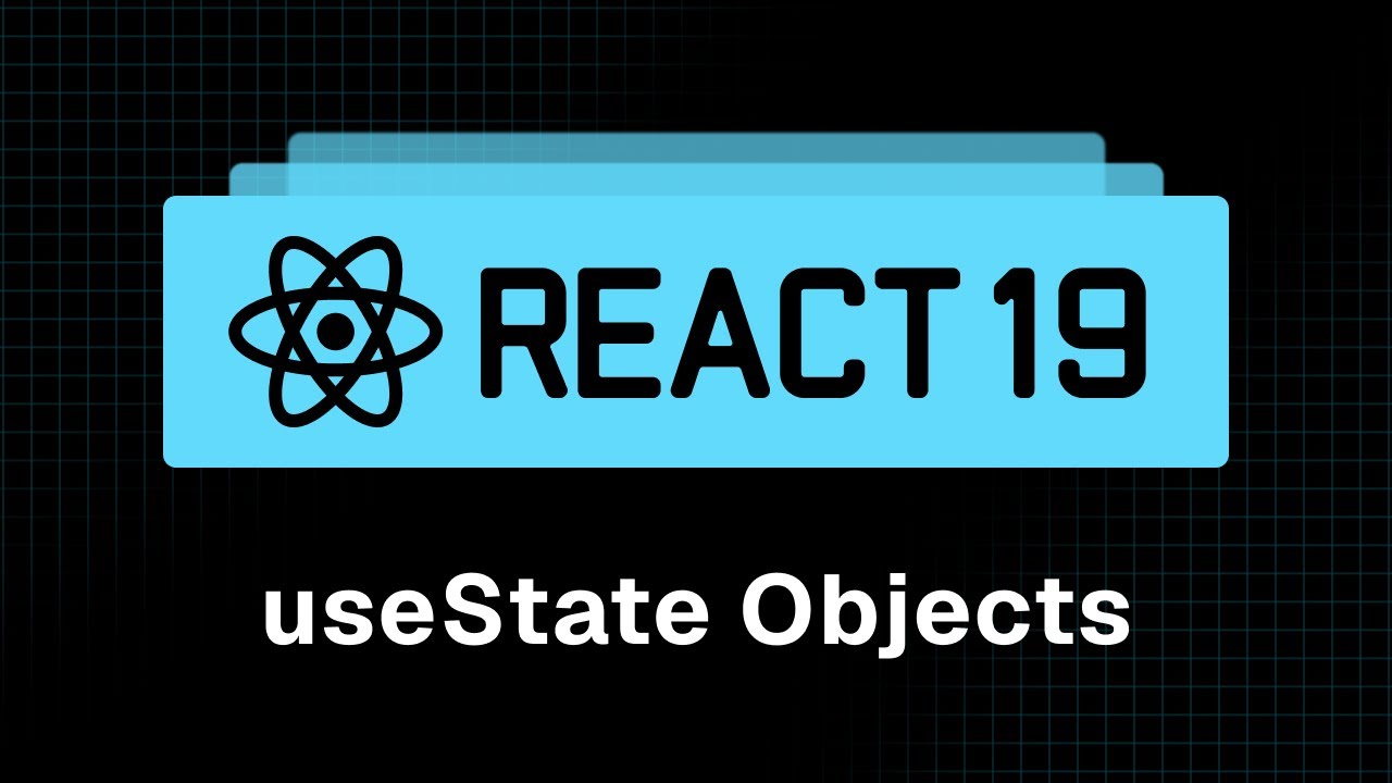 React 19 Tutorial - 24 - useState with Objects