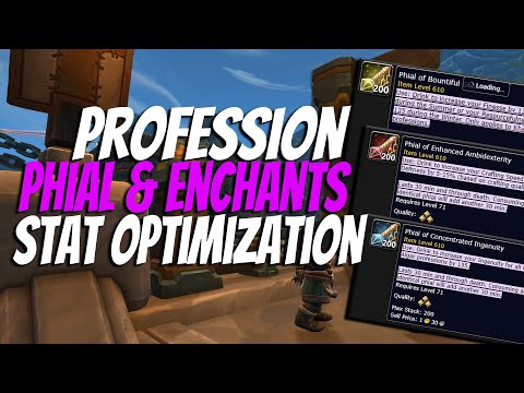 WoW The War Within | How To Optimize Your Professions with Consumables | Increase & Buff Prof Stats