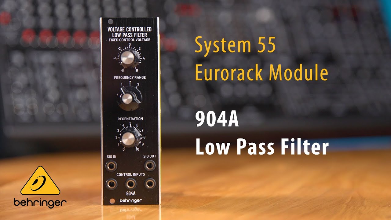 Behringer 904A VC Low Pass Filter аналоговый синтезатор, eurorack ...