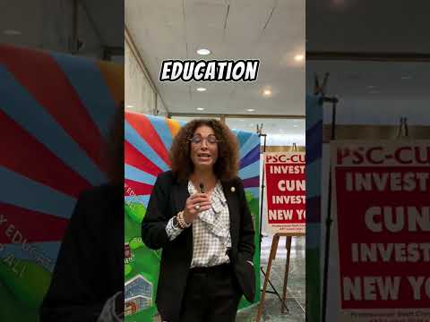Legislators Express Support for CUNY on 2/28/2024. Yudelka Tapia, Assembly Member