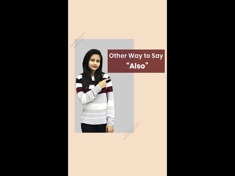 Other way to say Also #youtubeshorts #shorts