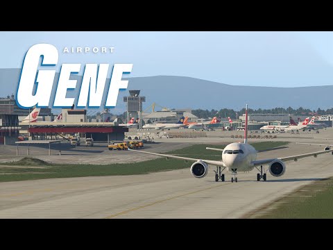 Airport Genf | XPlane 11 | Official Trailer | Aerosoft