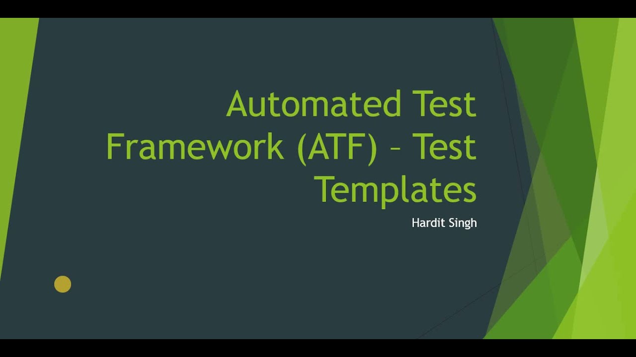 How to create Test Templates in Automated Test Framework(ATF) | ServiceNow
