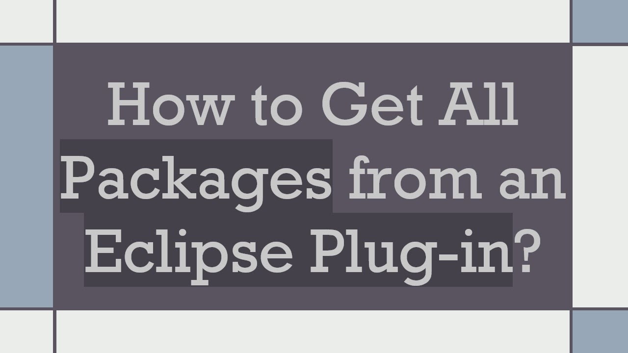 How to Get All Packages from an Eclipse Plug-in?