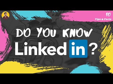 Do You Know LinkedIn ? - 10 I LinkedIn Tips I LinkedIn Facts I Profile URL Customisation, Profession