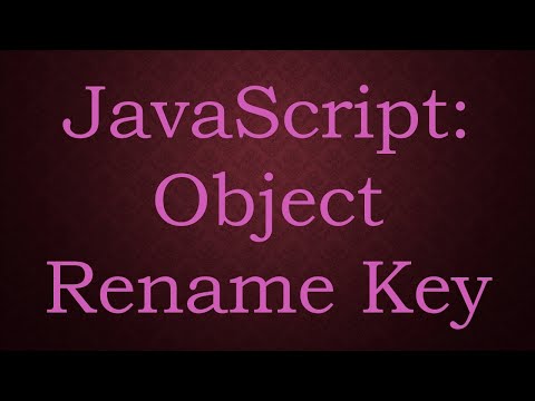 JavaScript: Object Rename Key