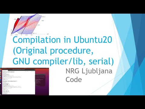 NRG ljubljana tutorial: compilation (serial, GNU) on Linux (original procedure)