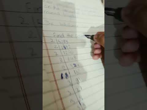 Part 2 of prime factorization of 5184 #mathematics #mathstricks #mathshorts