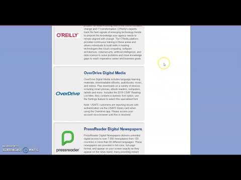 How to access Overdrive