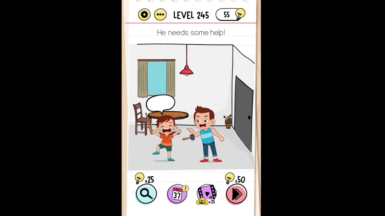 Brain test level 245 | level 245 solution | Solve the puzzle | Puzzles | Riddles