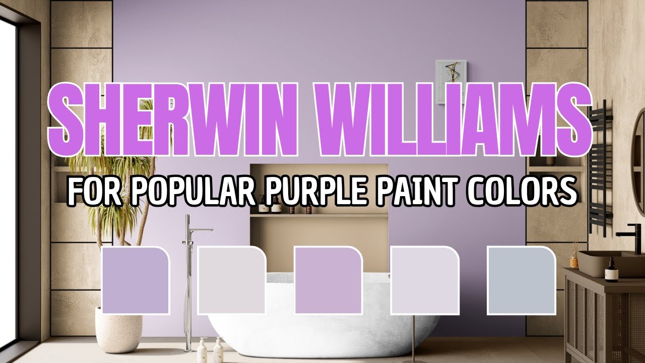 Sherwin-Williams for Popular Purple Paint Colors: Top Picks for 2025