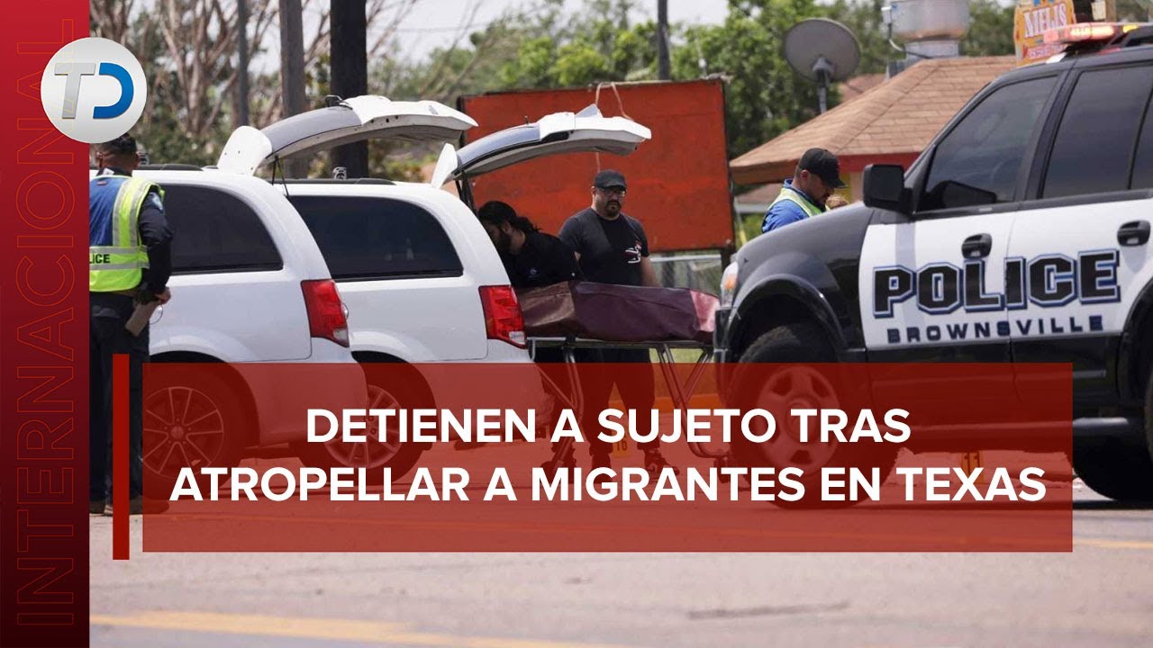 Siete personas mueren atropelladas frente a un centro de migrantes en Texas